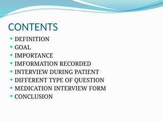 Patient Medication History Interview.pptx