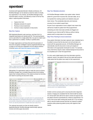 Automating Patient Management with ApplicationXtender Workflow | PDF