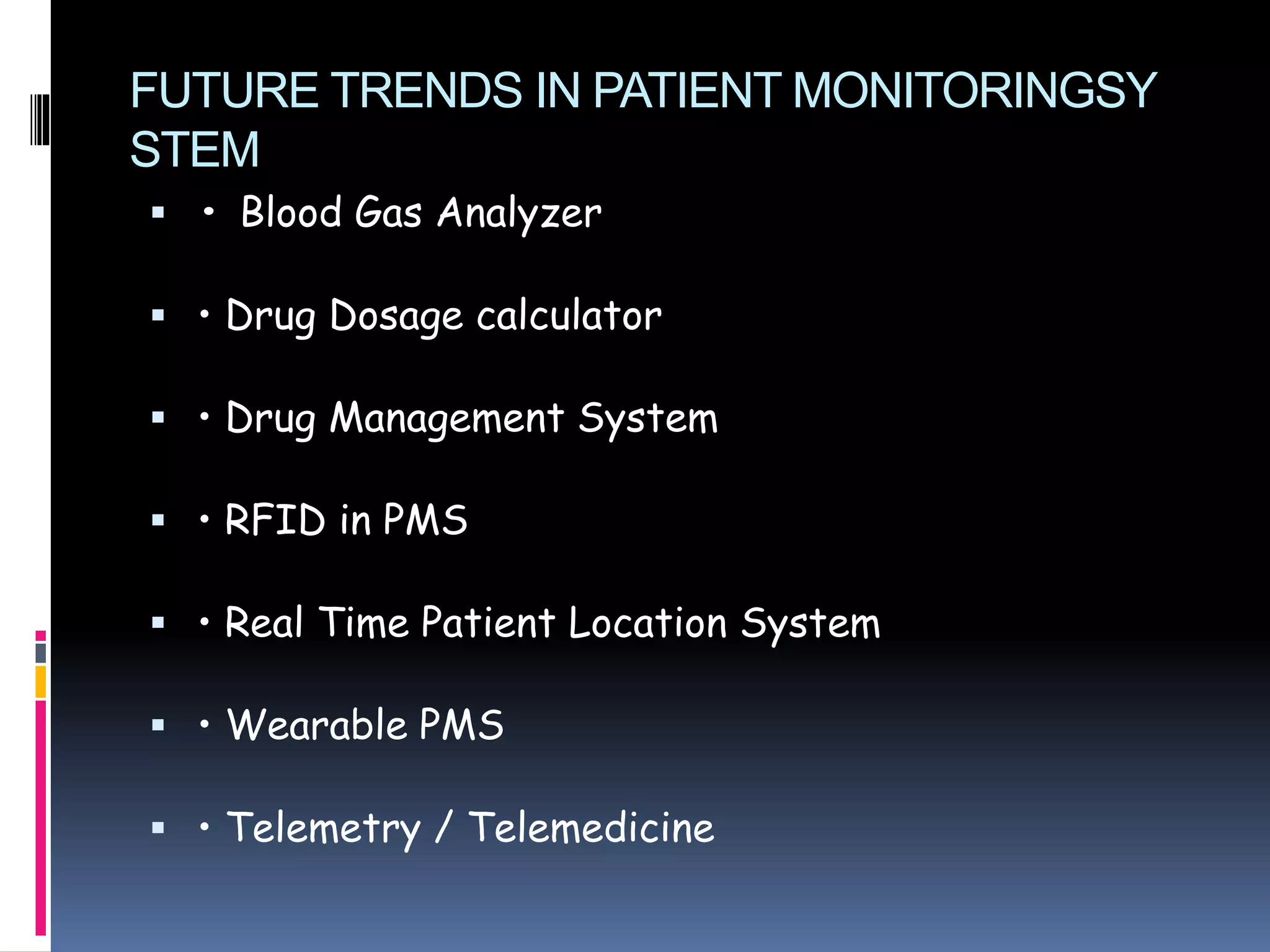 Patient monitoring system | PPTX