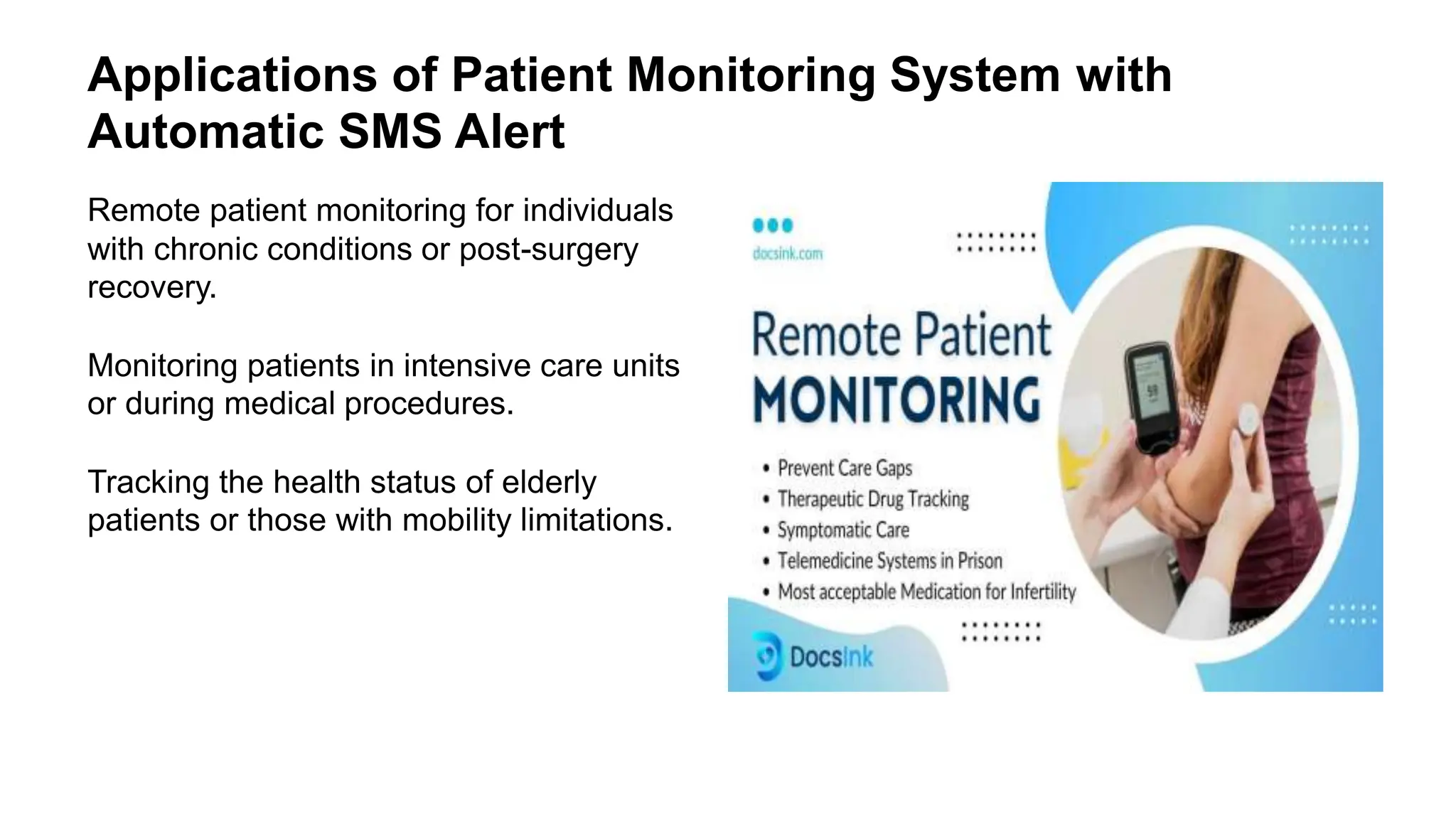 PATIENT MONITORING SYSTEM WITH AUTOMATIC SMS ALERT.pptx