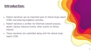 Patient narrative preparation by barka binmazi | PPTX