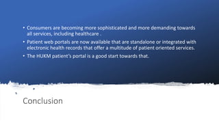 HUKM Patient Portal | PDF