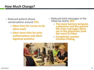 Patient portal experience personal version | PPT