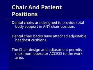 Patient Position dental lecture new lec.ppt