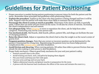 Patient Positionin OT & AT Class a detailed description | PPTX