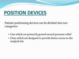 Patient Positionin OT & AT Class a detailed description | PPT