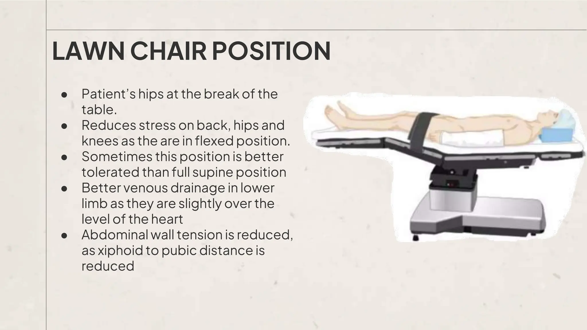 Patient Positioning - Anesthesia, position | PPTX