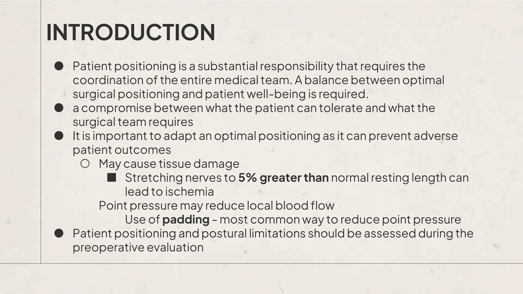 Patient Positioning - Anesthesia, position | PPTX