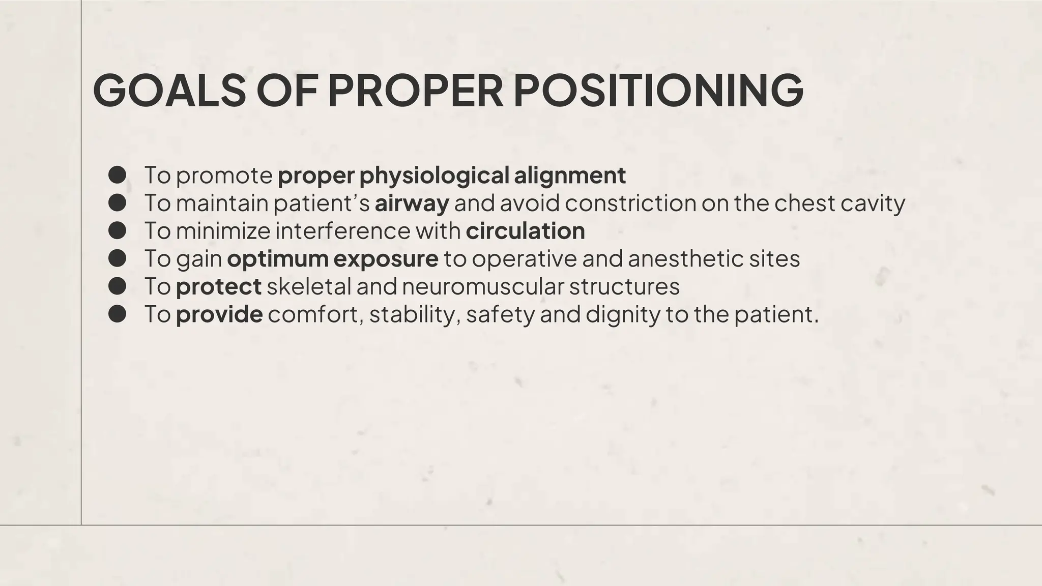 Patient Positioning - Anesthesia, position | PPTX