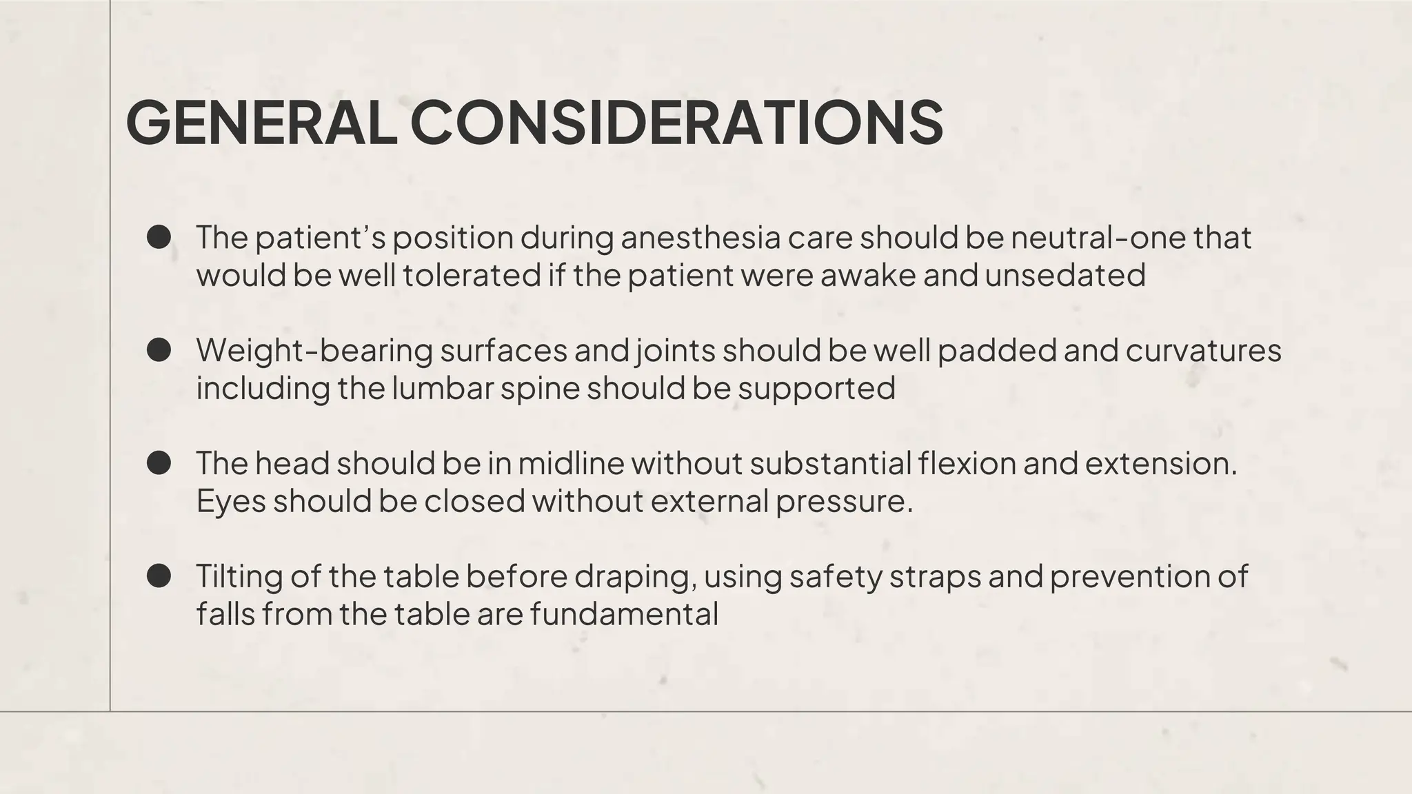 Patient Positioning - Anesthesia, position | PPTX