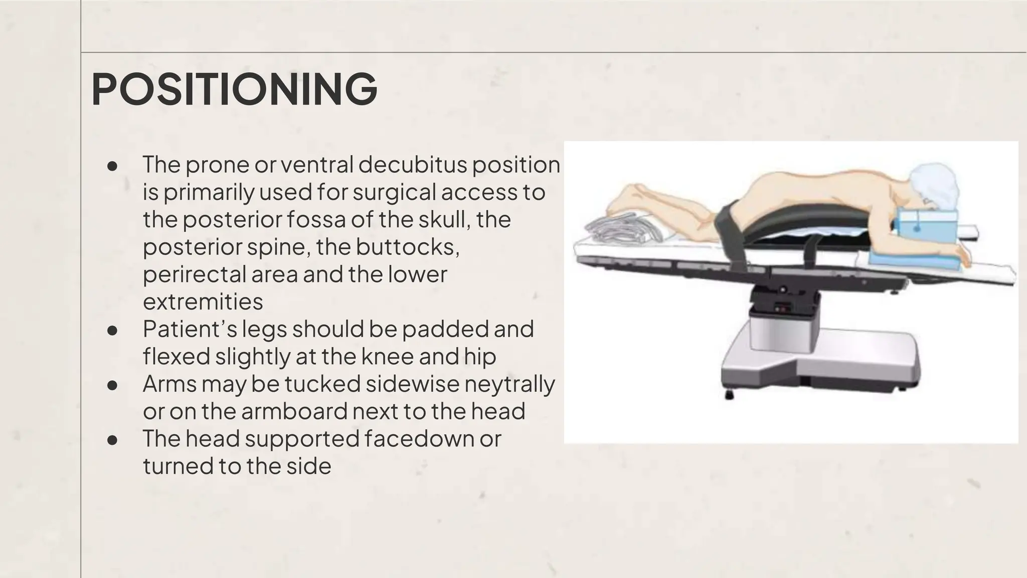 Patient Positioning - Anesthesia, position | PPTX