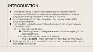Patient Positioning - Anesthesia, position | PPTX
