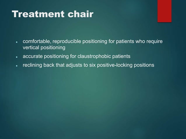 Patient Positioning and Immobilization Devices In Radiotherapy Planning ...