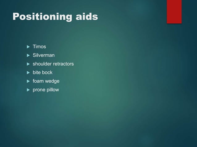 Patient Positioning and Immobilization Devices In Radiotherapy Planning ...