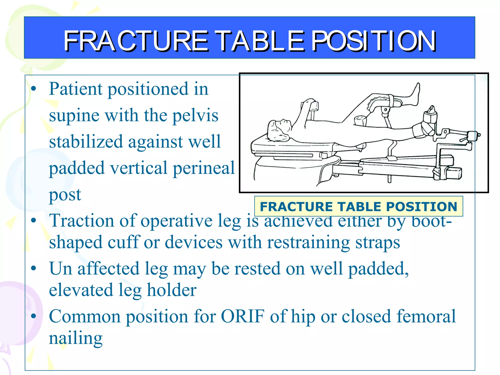 Patient positioning in operating theatre -gihs | PPT