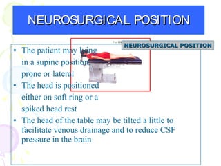 Patient positioning in operating theatre -gihs | PPT