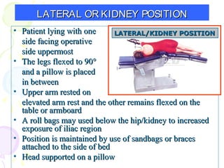 Lateral Kidney Position