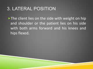 Patient Positions presented by Adeel Raza Gondal | PPT
