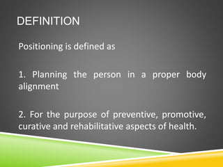 Patient Positions presented by Adeel Raza Gondal | PPT