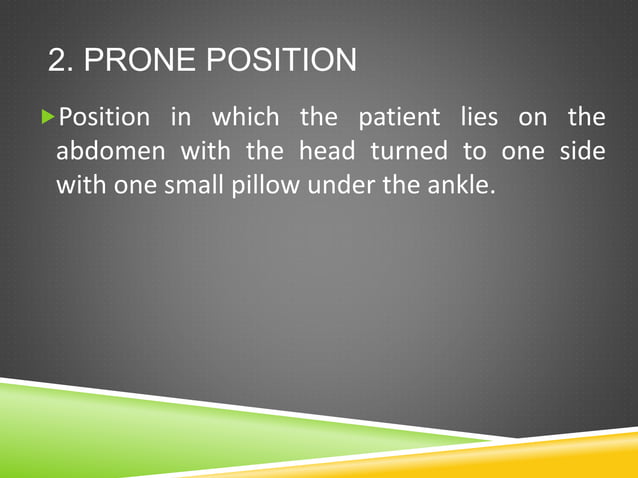 Patient Positions presented by Adeel Raza Gondal | PPT