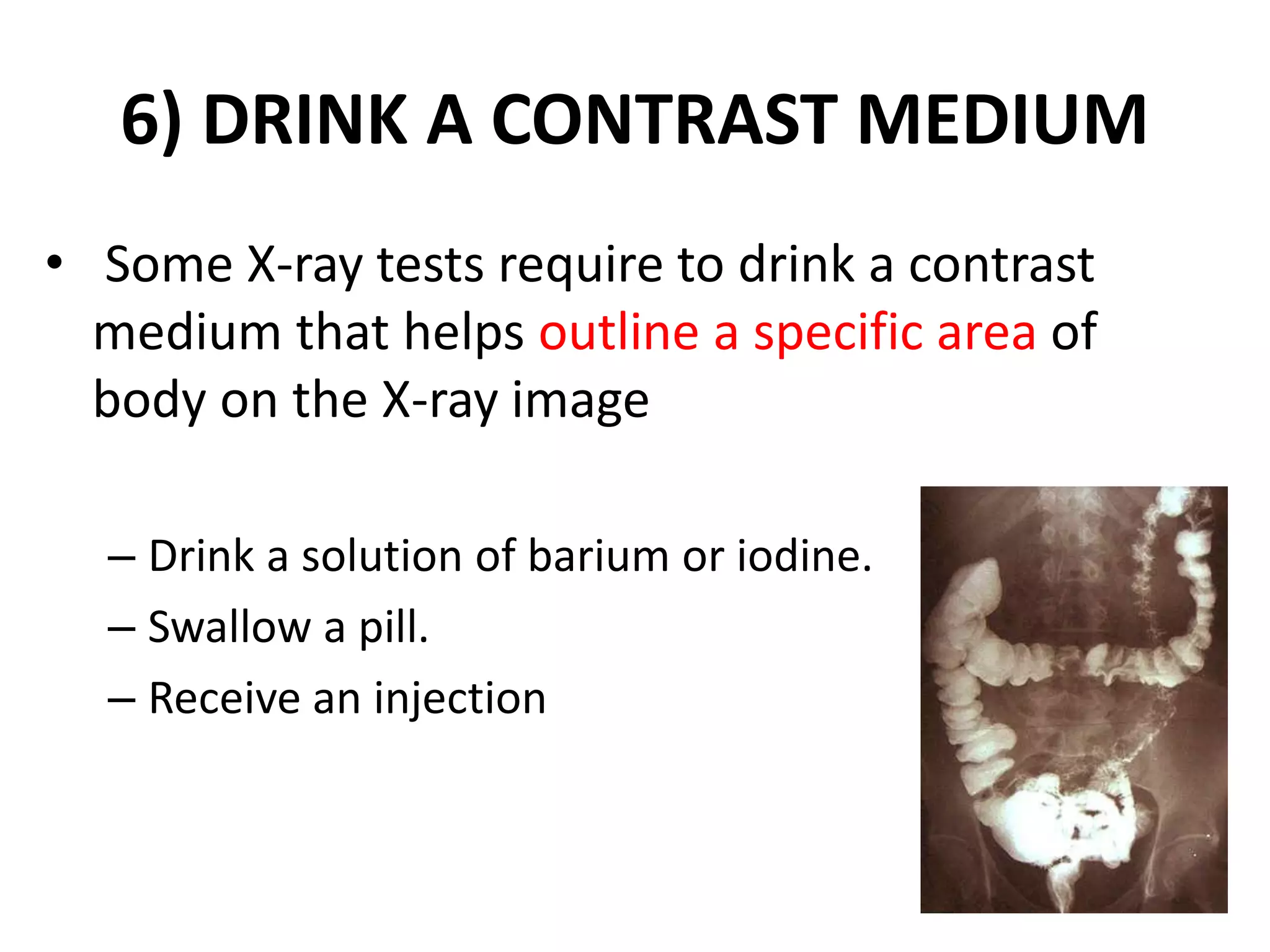 Patient preparation for radiological procedure | PPTX