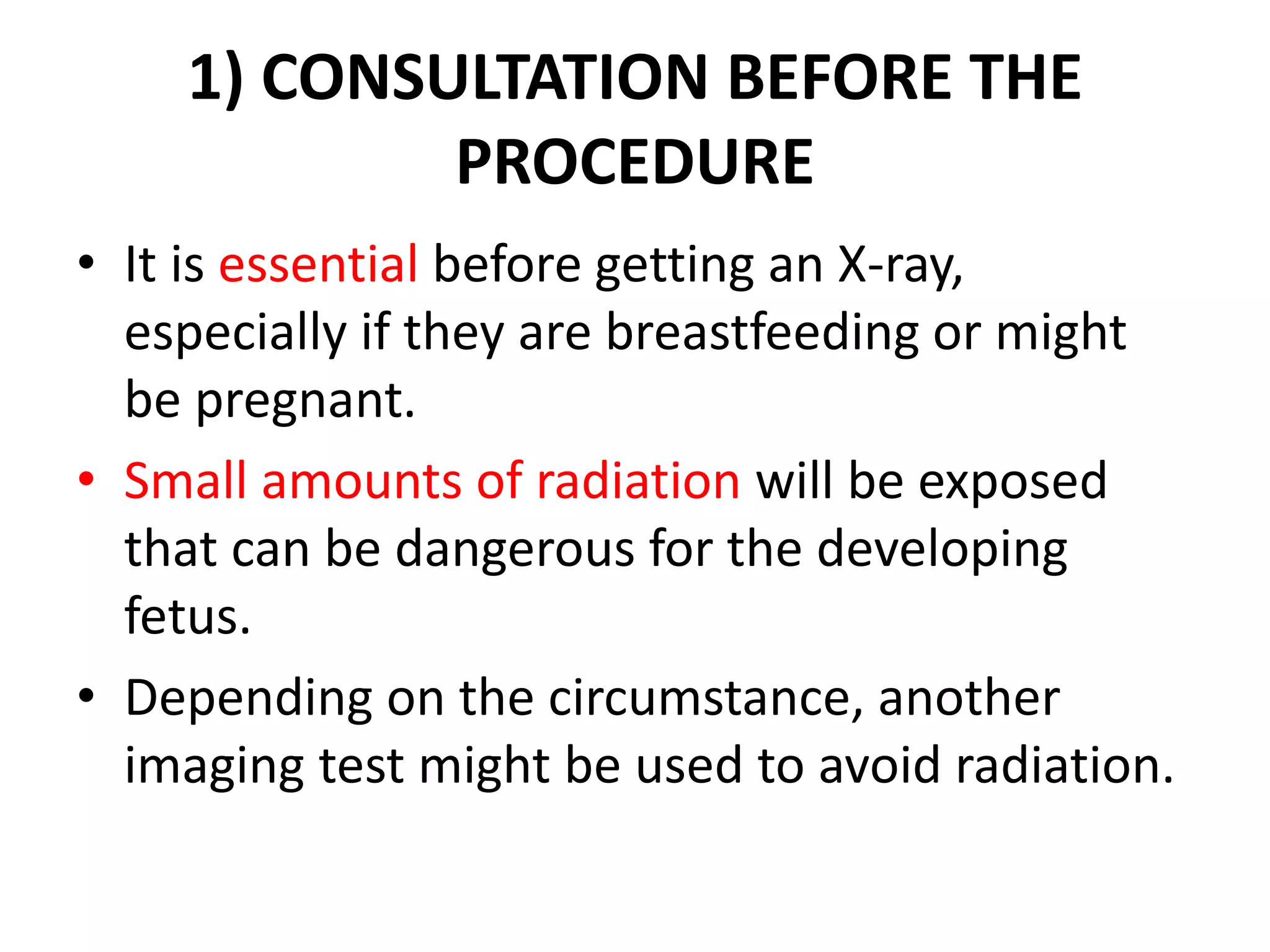 Patient preparation for radiological procedure | PPTX