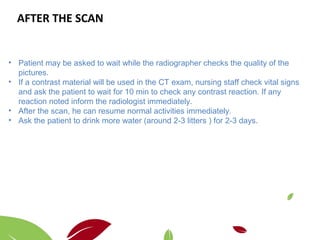 Patient preparation for MRI CT and Nuclear Medicine | PPT