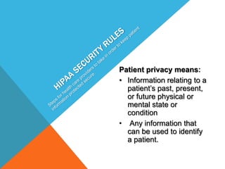 Patient privacy 2.0 slides | PPT