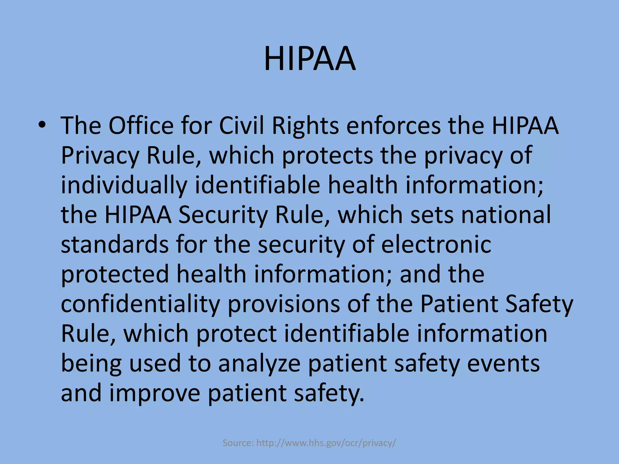 Patient privacy and confidentiality | PPTX