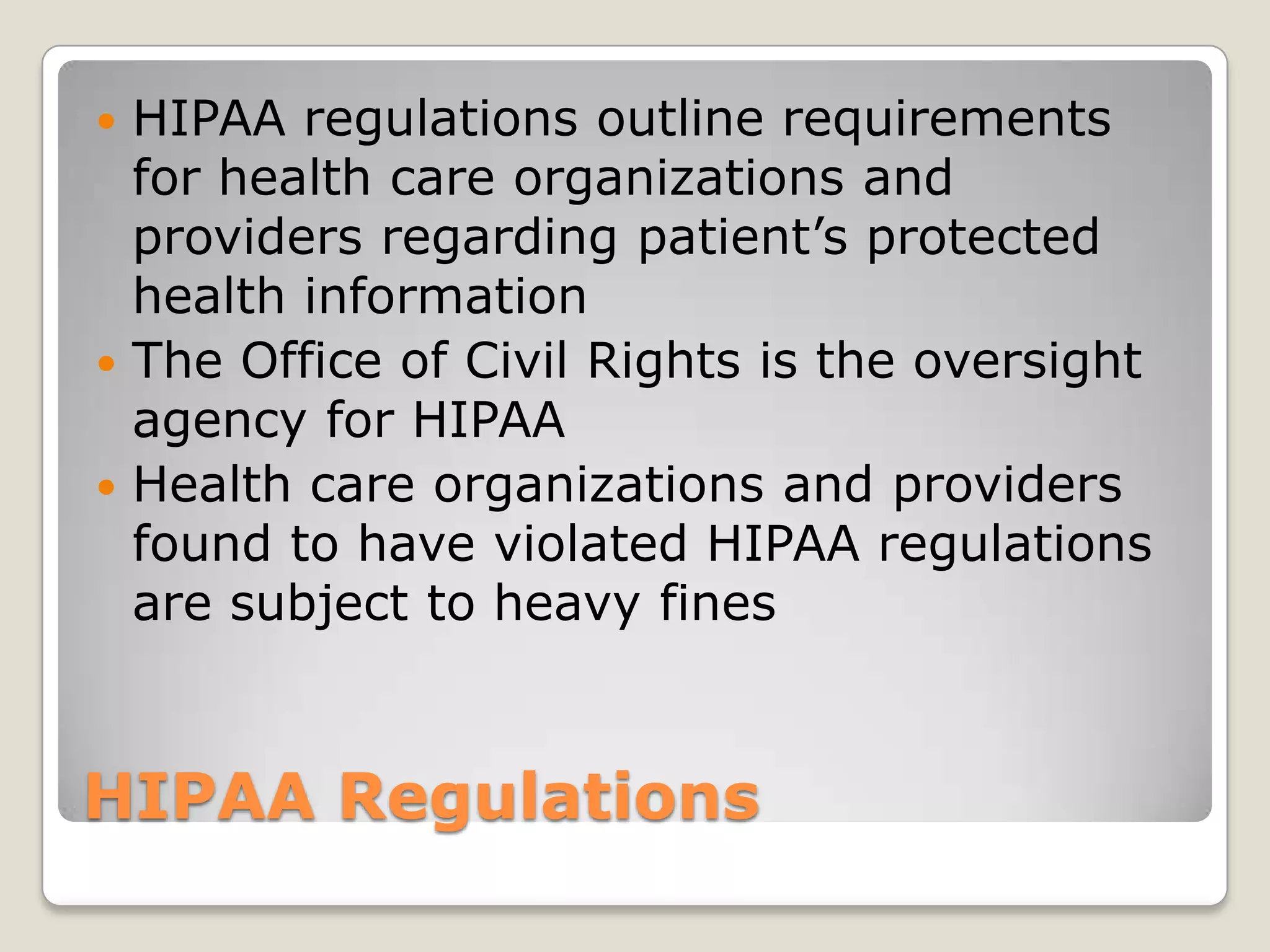 Patient privacy & confidentiality training | PPTX