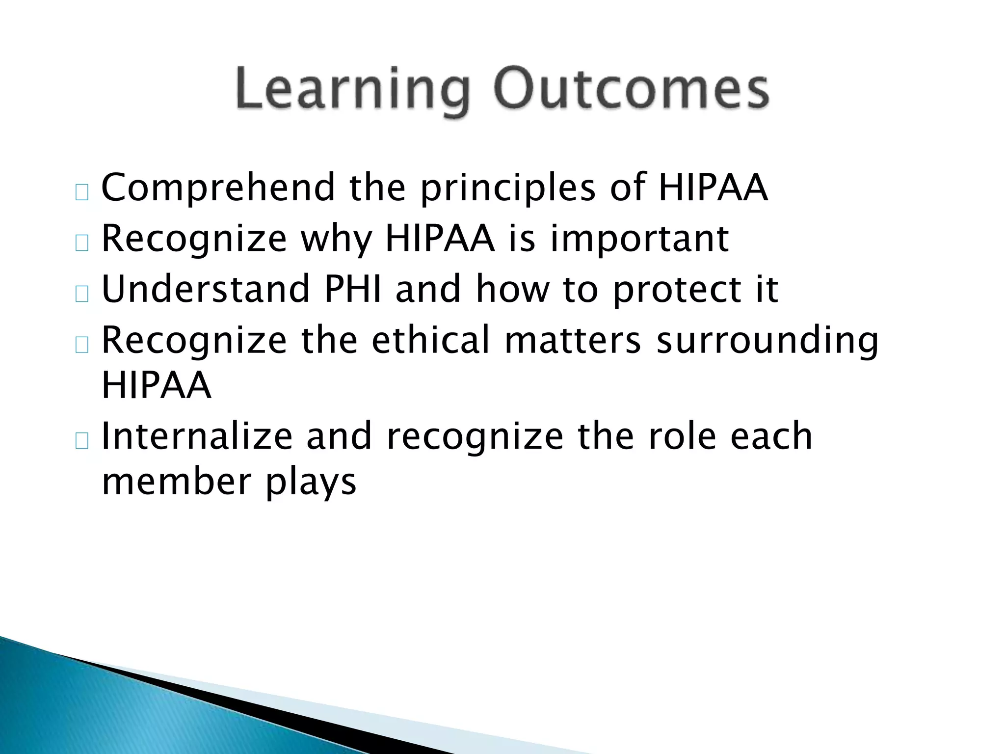 Patient privacy & confidentiality training | PPTX