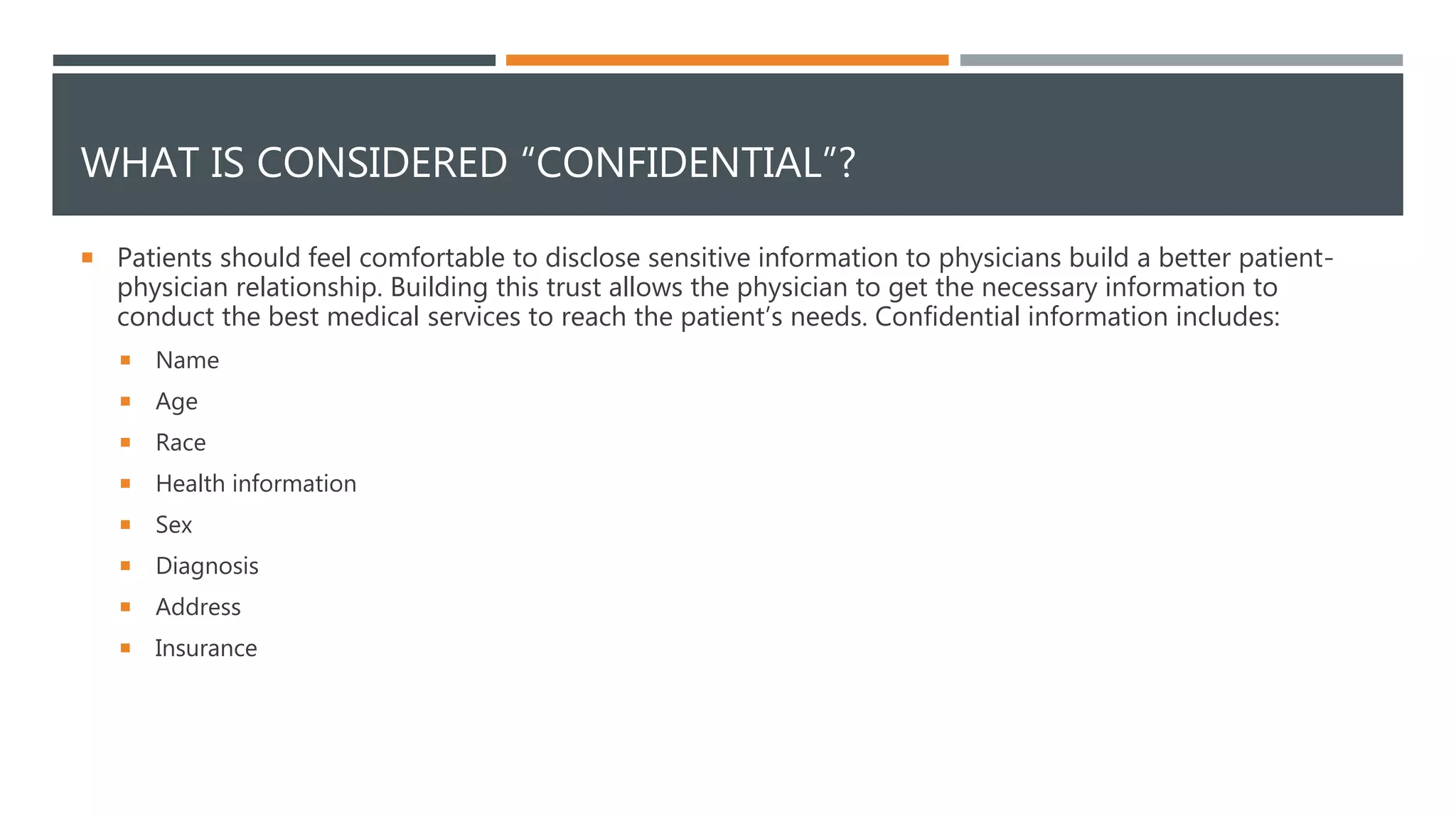 Patient Privacy and Safety in Healthcare | PPTX