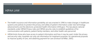 Patient Privacy and Safety in Healthcare | PPTX