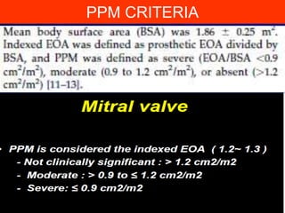 Patient prosthesis mismatch | PPTX