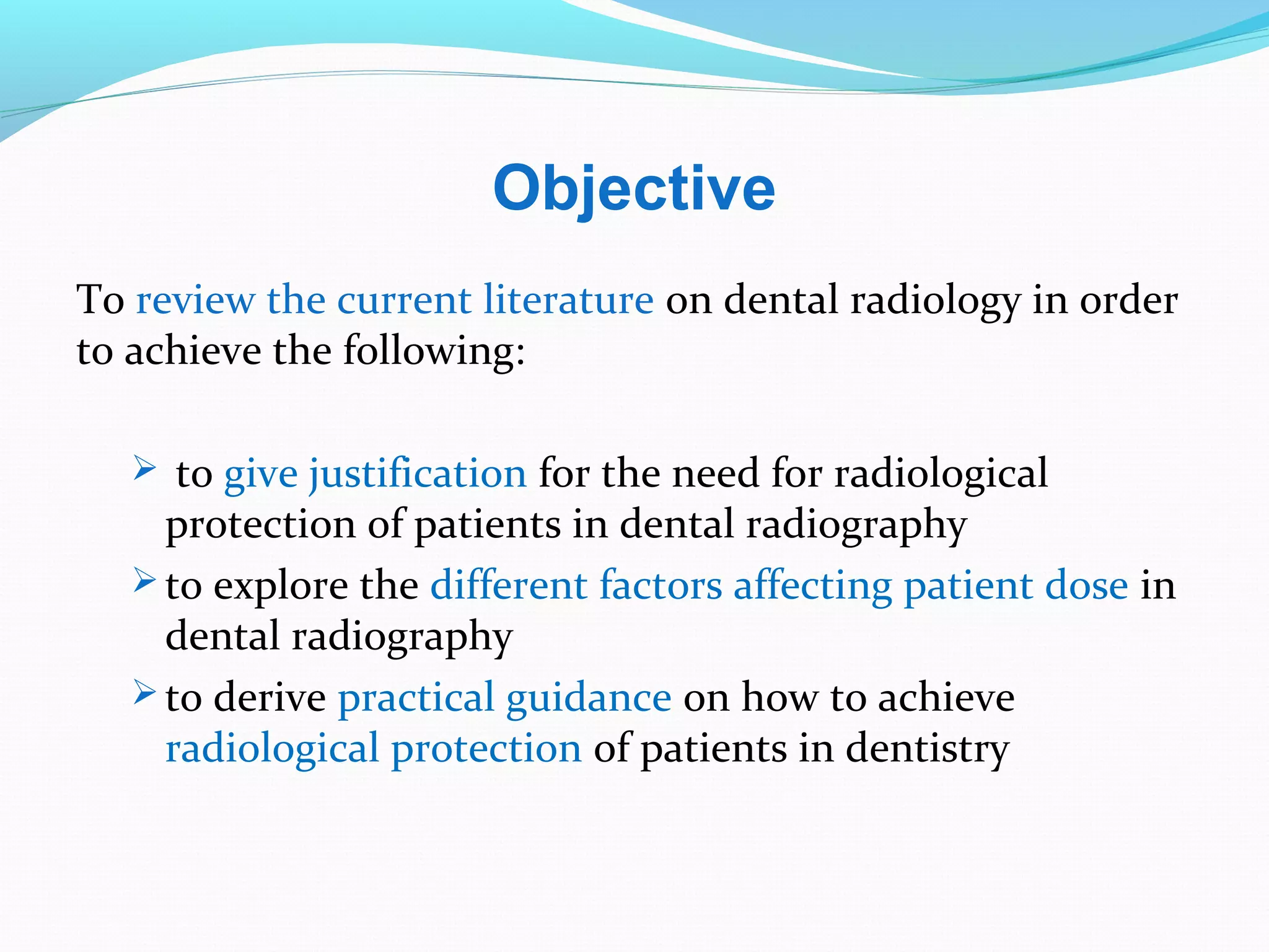Patient protection in dentistry | PPT