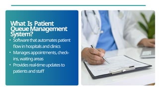 Patient Queue Management System PPT: How NZCares Reduces Waiting Time ...