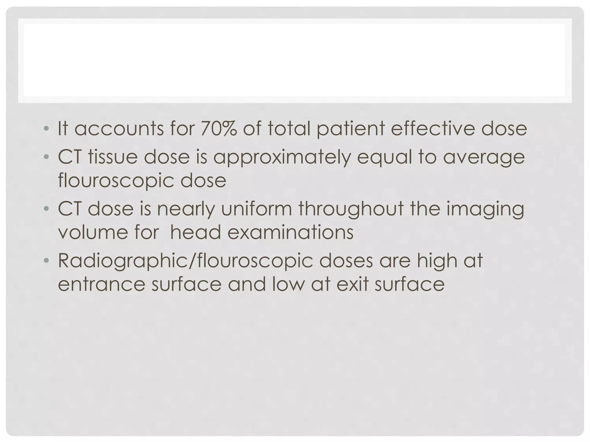 Patient radiation dose management | PPTX