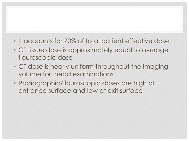 Patient radiation dose management | PPTX | Pregnancy | Reproductive Health