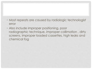 Patient radiation dose management | PPTX