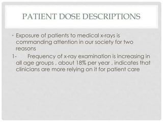 Patient radiation dose management | PPT