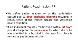 Decision Support System to Evaluate Patient Readmission Risk | PPT