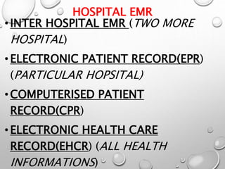 Patient record system | PPTX