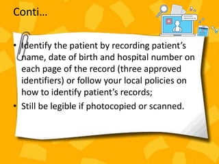 Patient record system | PPTX