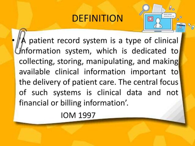 Patient record system | PPTX