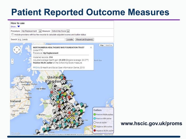 HSCIC: Patient Reported Outcome Measures (PROMS) | PPTX | Surgery ...