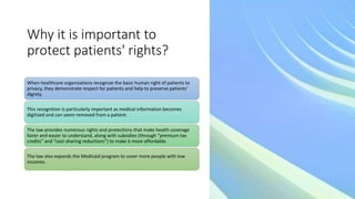 Patient Rights and Responsibilities | PPTX