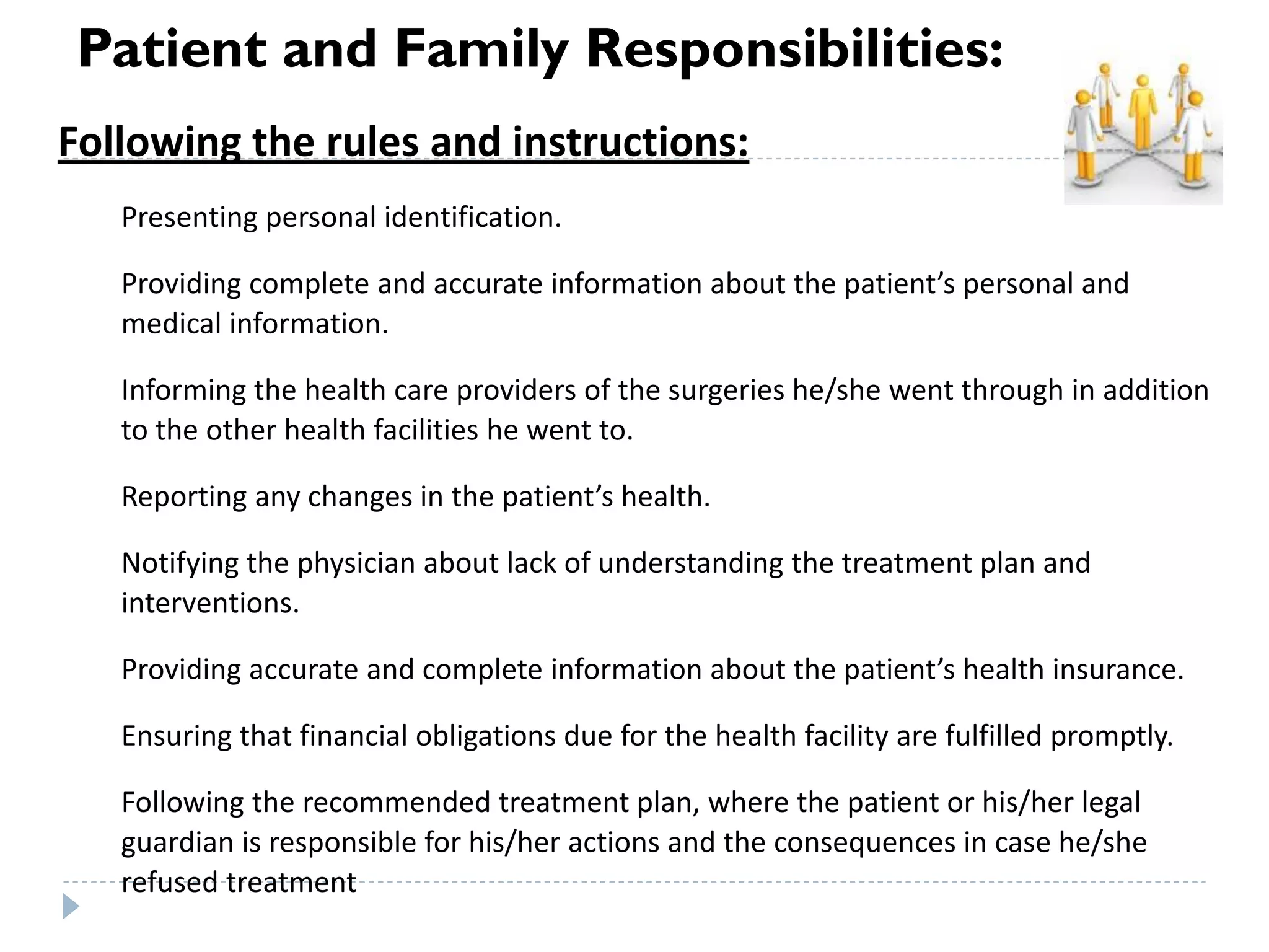 Patient rights and responsibilities | PDF