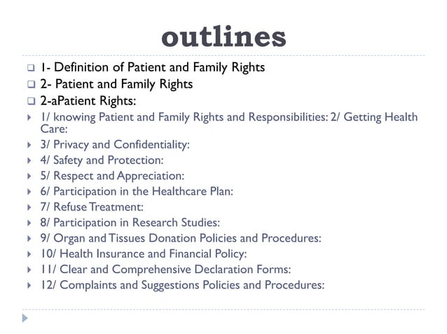 Patient rights and responsibilities | PDF