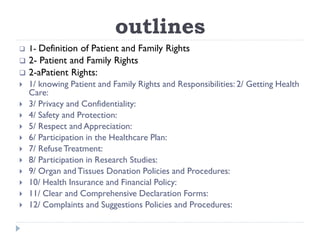 Patient rights and responsibilities | PDF
