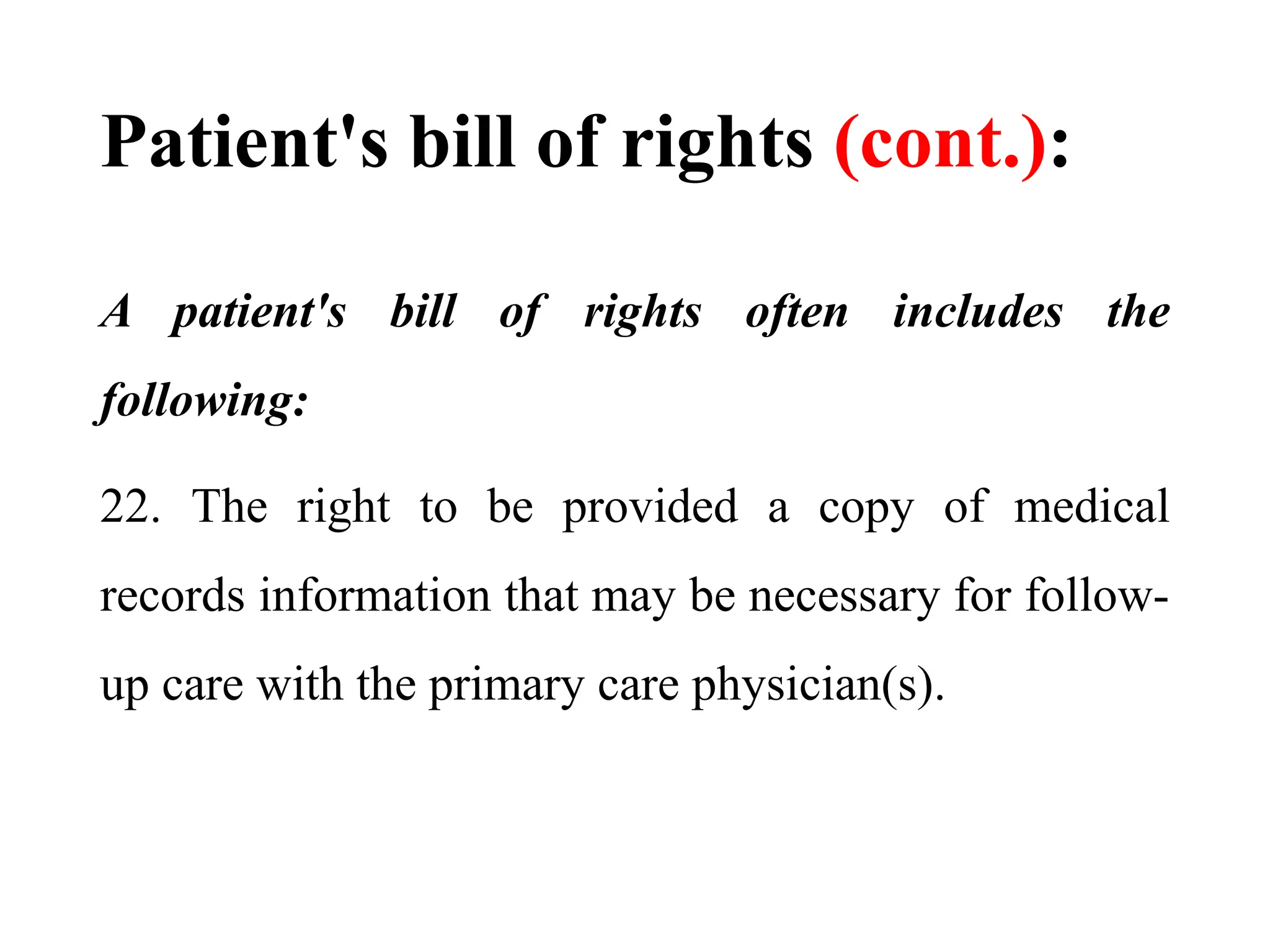 Patient rights and responsibilities (Healthcare) | PDF